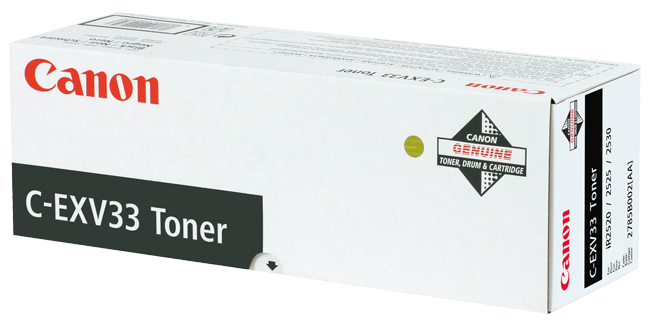 Canon C-EXV33 Black Toner Cartridge 780g (2785B002AA) for Canon imageR ...
